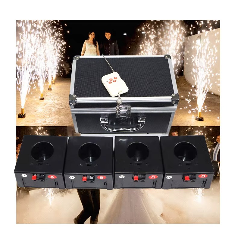 LUMiVERSE 12-Channel Wireless Remote Control Cold Spark Firing System ...